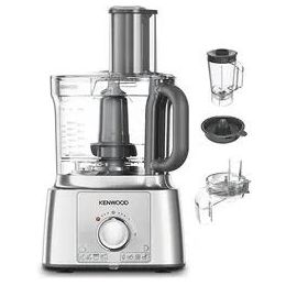 Kenwood Kompakt-K&uuml;chenmaschine "Multipro Express FDP65.820SI", silber (silberfarben), B:24cm H:40cm T:22cm, K&uuml;chenmaschinen, Kompakt-K&uuml;chenmaschine