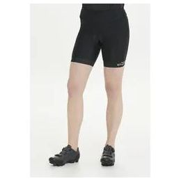Radhose Endurance "Propolis W Short Tights", Damen, Gr. 38, EURO-Gr&ouml;&szlig;en, schwarz, 80% Polyamid, 20% Elasthan, unifarben, kurz, Hosen Radlerhose Fahrradhose Sporthose, mit hochwertiger Sitzpolsterung