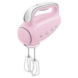 Smeg Handmixer "HMF01PKEU Cadillac Pink", rosa (cadillac pink), B:21,9cm H:37,8cm T:22,1cm, Mixer