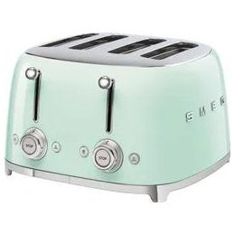 Smeg Toaster "TSF03PGEU", gr&uuml;n (hellgr&uuml;n), B:33cm H:20cm T:30cm, Toaster