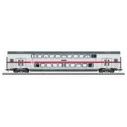 M&auml;rklin Personenwagen M&Auml;RKLIN "IC2 Doppelstock-Mittelwagen DApza 687.2, 1. Klasse - 43486", bunt (wei&szlig;, rot, grau), Modelleisenbahn-Fahrzeuge, Kinder, Kunststoff, Metall, Made in Europe
