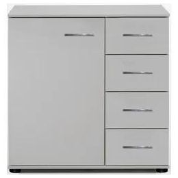 Kombikommode wimex "Petra/Pamela", wei&szlig;, B:81cm H:82cm T:41cm, Sideboards, Kombikommode