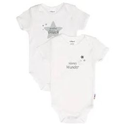 Body Liliput, Jungen, Gr. 44, EURO-Gr&ouml;&szlig;en, wei&szlig;, 100% Baumwolle, bedruckt, kurz, Bodys Body, mit niedlichem Frontprint