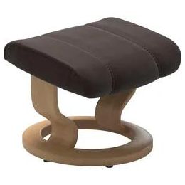 Fu&szlig;hocker stressless "Consul", braun (chocolate paloma), B:54cm H:38cm T:39cm, Leder BATICK: BATICK ist ein leicht korrigiertes, durchgef&auml;rbtes und genarbtes M&ouml;belleder, bei dem die meisten Unebenheiten und Spuren in der Regel entfernt wurden.;Leder PALOMA: PALOMA ist ein durchgef&auml;rbtes Semianilin-M&ouml;belleder mit nat&uuml;rlicher Narbung.;ROHLEDER Stoff Q2 FARON: Ein fester zuverl&auml;ssiger Boucl&eacute; mit eine