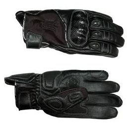 Roleff Racewear Motorradhandschuhe ROLEFF "RO 60" Gr. S, schwarz, Handschuhe, S, Obermaterial: 90% Rindsleder, 10% Nylon. Innenfutter: 100% Polyester, winddicht