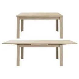 M&auml;usbacher Esstisch M&Auml;USBACHER "Monti", braun (eichefarben s&auml;gerau), B:140cm H:78cm T:90cm, Tische, Esstisch, BESTSELLER, Tisch, K&uuml;chentisch, Auszugstisch ausziehbar auf 280 cm
