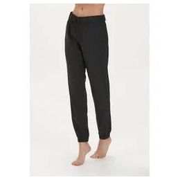 ENDURANCE ATHLECIA Sweathose ATHLECIA "Austberg", Damen, Gr. 40, EURO-Gr&ouml;&szlig;en, schwarz, 85% Polyester, 15% Elasthan, unifarben, lang, Hosen Sweathose, im angesagten Look