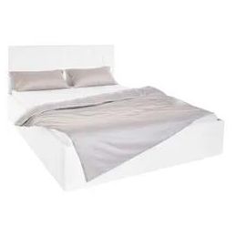 Polsterbett, wei&szlig;, Liegefl&auml;che L&auml;nge B: 200cm x 160cm, H&ouml;he Bettseite: 34cm, 7-Zonen-Kaltschaummatratze Gewicht bis: 100 kg H3, Bezug Bett: 100% Polyester;Bonnell-Federkernmatratze: 51% Polypropylen, 39% Polyester, 10% Baumwolle;Kaltschaummatratze: 100% Polyester, Bezug abnehm- und waschbar bis 60C, Westfalia Schlafkomfort, Betten, Polsterbett, inkl. Bettkasten bei Ausf&uuml;hrung mit Matratze