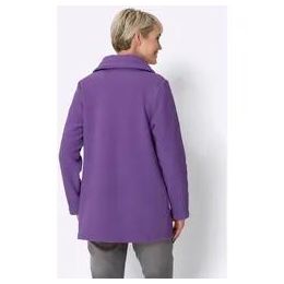 Fleecejacke Classic Basics, Damen, Gr. 42, lila, 100% Polyester, unifarben, Jacken Fleecejacke