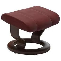 Fu&szlig;hocker stressless "Consul", rot (cherry paloma), B:54cm H:38cm T:39cm, Leder BATICK: BATICK ist ein leicht korrigiertes, durchgef&auml;rbtes und genarbtes M&ouml;belleder, bei dem die meisten Unebenheiten und Spuren in der Regel entfernt wurden.;Leder PALOMA: PALOMA ist ein durchgef&auml;rbtes Semianilin-M&ouml;belleder mit nat&uuml;rlicher Narbung.;ROHLEDER Stoff Q2 FARON: Ein fester zuverl&auml;ssiger Boucl&eacute; mit einem str