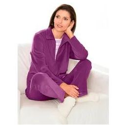 Hausanzug Comtessa, Damen, Gr. 22/23, lila (beere), 80% Baumwolle, 20% Polyester, Homewear-Sets Hausanzug