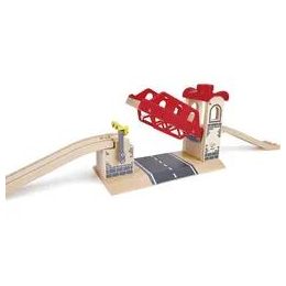 Spielzeugeisenbahn-Br&uuml;cke HAPE "Zugbr&uuml;cke", bunt, Spielzeugeisenbahn-Erweiterungen, KinderB:24cm H:11cm T:11cm, Holz, Kunststoff, aus Holz, B:24cm H:11cm T:11cm