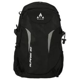 Sportrucksack WHISTLER "Alpinak", schwarz, Rucks&auml;cke, B/H/T: 12cm, Kunstfaser, Nylon, mit vielseitigen Taschen, B:12cm