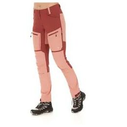 Softshellhose WHISTLER "Kodiak", Damen, Gr. 44, EURO-Gr&ouml;&szlig;en, rot (rot, rosa), 94% Nylon, 6% Elasthan, mehrfarbig, lang, Hosen Softshellhose, mit praktischen Taschen
