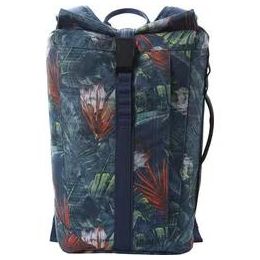 Freizeitrucksack Nitro "Scrambler", Kinder, Gr. B/H/T: 30cm x 47cm x 12cm, bunt (tropical), Polyester, Rucks&auml;cke Freizeitrucksack, Rucksack f&uuml;r Alltag, Arbeit & Reise mit Roll-Top, Cityrucksack