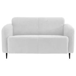 2-Sitzer Home Affaire "Marone", wei&szlig;, B:140cm H:76cm T:90cm, Struktur fein 100% Polyester;Luxus-Microfaser weich 100% Polyester, Sofas