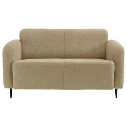 2-Sitzer Home Affaire "Marone", beige (creme), B:140cm H:76cm T:90cm, Struktur fein 100% Polyester;Luxus-Microfaser weich 100% Polyester, Sofas