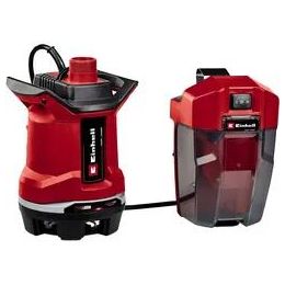 Akku-Gartenpumpe Einhell "Schmutzwasserpumpe GE-DP 18/25 Li - Solo", rot, B:23cm H:30,5cm L:37,5cm, Pumpen, 7.500 l/h, Power X-Change, ohne Akku und Ladeger&auml;t