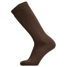 Socken UphillSport "INARI", Damen, Gr. 35-38, braun, 74% Wolle, 25% Polyamid, 1% Elasthan, unifarben, Socken Socken, mit mehrlagiger Struktur