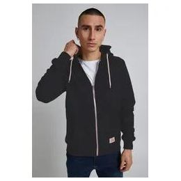 Kapuzensweatjacke Blend "BHNoah", Herren, Gr. S, schwarz, Sweatware, 60% Baumwolle, 40% Polyester, unifarben, regular fit normal, ohne Ausschnitt, Rippb&uuml;ndchen, Sweatjacken, Stilvolle Kapuzensweatjacke mit Taschen
