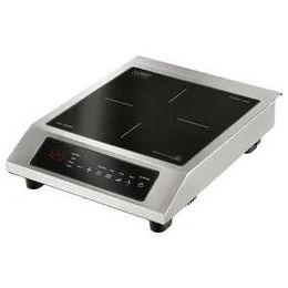 Caso Design CASO Einzel-Induktionskochplatte "2364 Pro Chef 3500", schwarz (silberfarben), B:32cm H:9cm T:42cm, Kochplatten