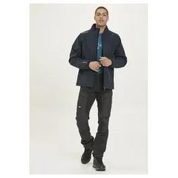 Softshelljacke WHISTLER "Dublin", Herren, Gr. 4XL, blau, 94% Polyester, 6% Elasthan, unifarben, normal, ohne Ausschnitt, Jacken Softshelljacke, mit wasserdichter Funktion