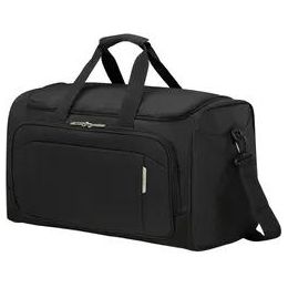 Reisetasche Samsonite "RESPARK, ozone black, 55 cm", Damen, Gr. B/H/T: 55cm x 33cm x 30cm, schwarz (ozone schwarz), Polyester, Polyurethan, Taschen Reisetasche, Handgep&auml;cktasche Reisegep&auml;ck mit Trolley-Aufsteck-System