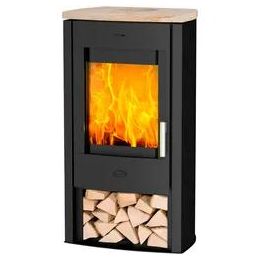 Kaminofen FIREPLACE "Tuvalu Sandstein Top", schwarz, Kamin&ouml;fen