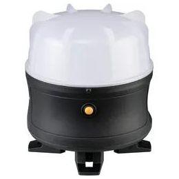 Fa.Brennenstuhl LED Baustrahler BRENNENSTUHL "Mobiler 360 LED Akku Strahler", schwarz, B:20,5cm H:22,5cm L:21cm, Leuchten, Leuchtdauer 12h