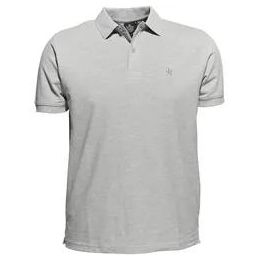 Poloshirt Ahorn Sportswear, Herren, Gr. 8XL, grau, 80% Baumwolle, 20% Polyester, bestickt, normal, ohne Ausschnitt, Shirts, in klassischem Design