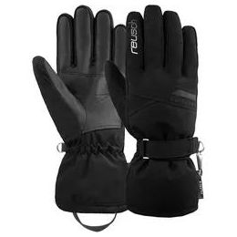 Skihandschuhe Reusch "Helena R-TEX XT", Damen, Gr. 6,5, silber (schwarz, silberfarben), 87% Polyester, 11% Polyurethan, 2% Elasthan, mehrfarbig, Handschuhe, in extrawarmer, wasserdichter und atmungsaktiver Ausf&uuml;hrung