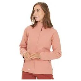 Softshelljacke WHISTLER "Covina", Damen, Gr. 36, rosa, 94% Polyester, 6% Elasthan, unifarben, normal, hoch geschlossener Ausschnitt, Jacken Softshelljacke, mit wasser- und winddichtem Funktionsmaterial
