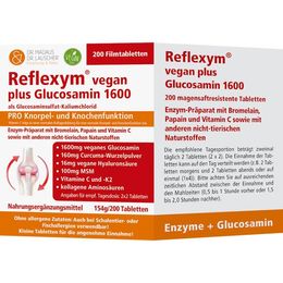 Madaus & Lauscher Reflexym vegan plus Glucosamin 1600