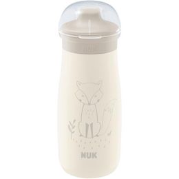 Nuk Trinkflasche Kinder Edelstahl Mini-Me beige, 300ml