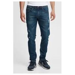 5-Pocket-Hose Blend "BHJet", Herren, Gr. 28, L&auml;nge 34, denim middle blau, Jeans, 98% Baumwolle, 2% Elasthan, unifarben, slim fit normal, Hosen 5-Pocket-Hose, Jeanshose mit normalem Bund und enger werdendem Bein - Jet Fit