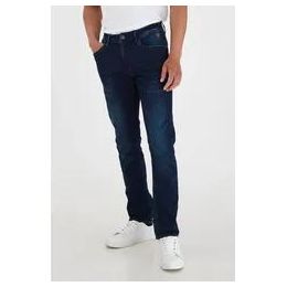 Slim-fit-Jeans Blend "BHJet", Herren, Gr. 33, L&auml;nge 32, denim middle blau, Jeans, 99% Baumwolle, 1% Elasthan, unifarben, slim fit normal, Jeans Slim-fit-Jeans, Jeanshose mit normalem Bund und enger werdendem Bein - Jet Fit