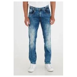 5-Pocket-Hose Blend "BHBlizzard", Herren, Gr. 38, L&auml;nge 34, denim middle blau, Jeans, 98% Baumwolle, 2% Elasthan, unifarben, regular fit normal, Hosen 5-Pocket-Hose, Jeanshose mit normalem Bund und schmalem Bein - Blizzard Fit