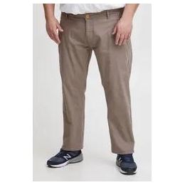 Chinohose Blend "BHNatan Big & Tall", Herren, Gr. 48, L&auml;nge 32, granite, Web, 98% Baumwolle, 2% Elasthan, unifarben, regular fit lang, Hosen Chinohose, Stoffhose mit G&uuml;rtelschlaufen in gro&szlig;en Gr&ouml;&szlig;en - Regular Fit