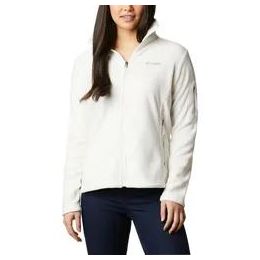 Fleecejacke Columbia "Fast TrekTM II Jacket", Damen, Gr. L (42/44), blau (sea salt), Fleece, Obermaterial: 100% Polyester, unifarben, Basic h&uuml;ftbedeckend, hoch geschlossener Ausschnitt, abgesteppt, Jacken Fleecejacke, mit Stehkragen, mit Rei&szlig;verschlusstaschen, f&uuml;r Wandern und Laufen