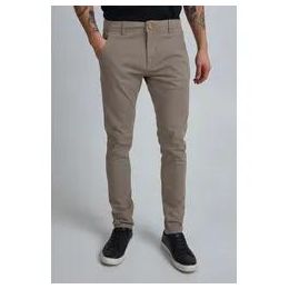 Chinohose Blend "BHNatan", Damen, Gr. 34, L&auml;nge 30, granite, Web, 98% Baumwolle, 2% Elasthan, unifarben, schmal normal, Hosen Chinohose, Stoffhose mit normalem Bund und schmalem Beinen - Slim Fit