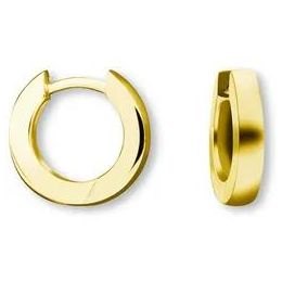 Paar Creolen ONE ELEMENT "Ohrringe Creolen aus 333 Gelbgold &Oslash; 12,0 x 2,0 mm", gold, Ohrringe, Damen, Damen, Gelbgold 333 Gold, Gelbgold 333, Gold, Harmonisch gestaltet &ndash; ruhiges Design mit feinem Ausdruck