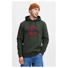 Kapuzenpullover Blend "BHAbsalon", Herren, Gr. M, deep forest, Sweatware, 50% Baumwolle, 50% Polyester, bedruckt, regular fit, Pullover Kapuzenpullover, Stilvoller Hoodie mit Kapuze