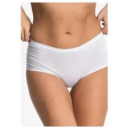 Panty Speidel "Cotton&More", Damen, Gr. 36, wei&szlig;, Single Jersey, Obermaterial: 56% Baumwolle, 34% Polyamid, 10% Elasthan, Unterhosen Panty, bequem, basic, ohne Seitenn&auml;hte, Baumwollmix