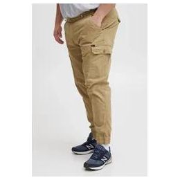 Cargohose Blend "BHNAN Big & Tall", Herren, Gr. 46, L&auml;nge 32, sand braun, Web, 98% Baumwolle, 2% Elasthan, unifarben, regular fit normal, Hosen Cargohose, Klassische Cargohose in gro&szlig;en Gr&ouml;&szlig;en