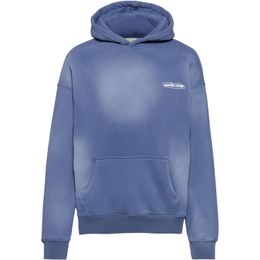 Another Cotton Lab Apres Ski Society Hoodie - Gr&ouml;&szlig;e XS - blau