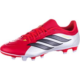 Adidas PREDATOR CLUB FG-MG Fu&szlig;ballschuhe Herren - Gr&ouml;&szlig;e 43 1/3 - rot