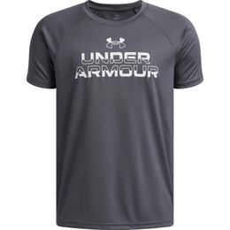 Under Armour TECH Funktionsshirt Kinder - Gr&ouml;&szlig;e L - grau
