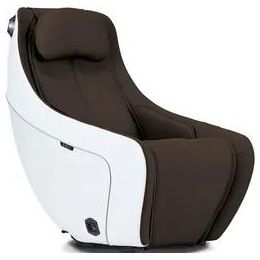 Massagesessel SYNCA, braun (espresso), Sessel, Kunstleder, LED-Beleuchtung,Lederoptik,mit Kissen,mit Massagefunktion, Massagefunktion, B/H/T: 56cm x 94cm x 117cm, B:56cm H:94cm T:117cm