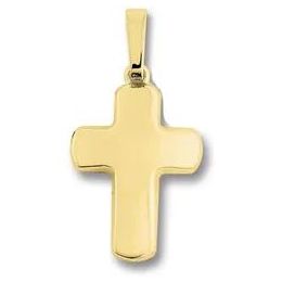 Kette mit Anh&auml;nger ONE ELEMENT "Schmuckset - Set mit Halskette Kreuz Anh&auml;nger aus 333 Gelbgold", gold, Halsketten, Damen, Gelbgold 333 Gold, Gelbgold 333, Gold, Bedeutungsvoll & zeitlos &ndash; ein Begleiter mit Pers&ouml;nlichkeit