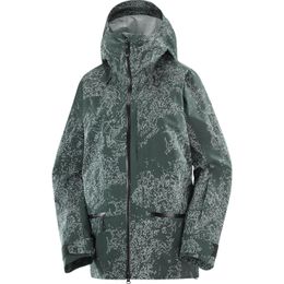 Salomon ABSOLUTE 3L Skijacke Damen - Gr&ouml;&szlig;e XL - gr&uuml;n